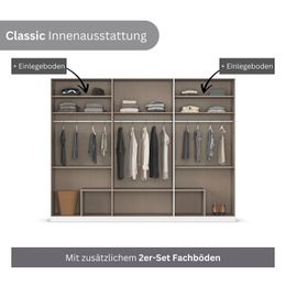 Rauch Kleiderschrank &raquo;Schrank Garderobe Ankleide GAMMA Breiten 91/136/181/226/271/315/360 cm&laquo; in 3 Ausstattungen BASIC/CLASSIC/PREMIUM (inkl. SOFT-