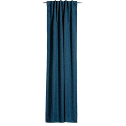 G&ouml;zze Vorhang &raquo;Gigolo - Schlaufenschal mit Multifunktionsband&laquo; Multifunktionsband 1 Stk. tlg. HxB: 245x140, Blackout Vorhang blau Polyester 245cm, 
