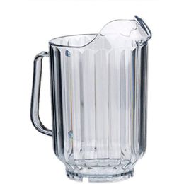 Wasserkrug &raquo;Pitcher&laquo; bruchfest, robuster Kunststoff, 1,5 Liter transparent Kunststoff 1.500ml