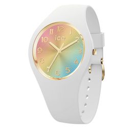 Ice Watch Ice-Watch Damen ice-watch Quarzuhr &raquo;ICE champagne&laquo; Armbanduhr, Damenuhr, Silikonarmband, analog bunt Einheitsgr&ouml;&szlig;e