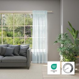 Neutex for you! Vorhang &raquo;Allure&laquo; Multifunktionsband 1 Stk. tlg. Schal mit Multifunktionsband, Breite 140 cm, nach Ma&szlig; grau Jacquard, Polyester 165cm, 