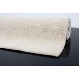Theko Wollteppich &raquo;Royal Berber Uni&laquo; rechteckig 18 mm H&ouml;he Berber Optik, reine Wolle, ideal im Wohnzimmer & Schlafzimmer beige Schurwolle B : 60cm 1 
