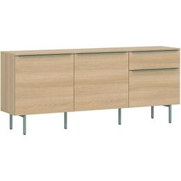 Tom Tailor HOME Sideboard Lowboard, Breite 165 cm,3 T&uuml;ren,1 Schublade, viel Stauraum braun Holzwerkstoff, Melamin, Spanplatte B/H/T: 165cm x 56cm x 