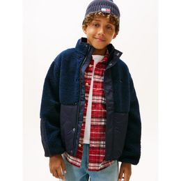 Tommy Hilfiger Herren Bomberjacke &raquo;TEDDY QUILTED BOMBER&laquo; ohne Kapuze Regular fit, Kinder bis 16 Jahre blau 4 (104)