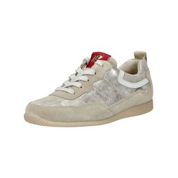 Paul Green Damen Sneaker "Paul Green Sneaker Leder", Gr. 37, beige, Leder, Schuhe