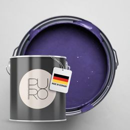 A.S. Cr&eacute;ation Wandfarbe &raquo;Premium Innenwandfarbe PURO Tuchmatt simple mauve&laquo; ideal f&uuml;r Wohnzimmer, Schlafzimmer, Flur und K&uuml;che, Farbwelt Violett 5 l 5ml