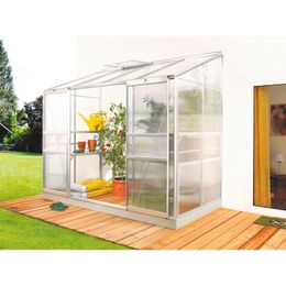 Vitavia Anlehngew&auml;chshaus &raquo;Styx 3300&laquo; silber B/H/T: 255cm x 132cm