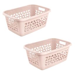 keeeper W&auml;schekorb &raquo;jost, 2er Set, 65 x 44 x 28 cm, 52 l&laquo; praktische Griffe, platzsparend ineinander nestbar Kunststoff 52 l