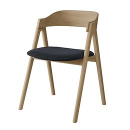 Stuhl &raquo;Mette by Hammel&laquo; () 1 Stk.Massivholz, gepolsterte Sitzfl&auml;che, versch. Farbvarianten Massivholz, Stoff B/H/T: 52cm x 75cm x 54cm, 1 Stk., 