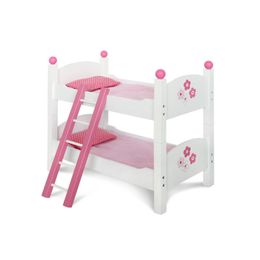 Bayer Chic 2000 CHIC2000 Puppenbett &raquo;Fiori&laquo; wei&szlig; Einheitsgr&ouml;&szlig;e Puppenbett