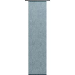 Neutex for you! Schiebegardine &raquo;Libre-ECO&laquo; Paneelwagen 1 Stk. tlg. nach Ma&szlig; blau Jacquard, Polyester 235cm, Paneelwagen, 60cm