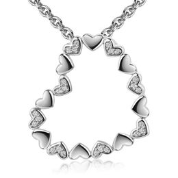 Aniston Jewelry & Watches Damen Aniston JEWELRY & WATCHES Kette mit Anh&auml;nger &raquo;Schmuck Geschenk Silber 925 Halskette mit Kettenanh&auml;nger Herz&laquo; Made in 