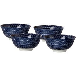 Ritzenhoff & Breker M&uuml;slischale &raquo;ROYAL REIKO&laquo; 4 Stk. aus Keramik mikrowellengeeignet wei&szlig; Keramik &Oslash; 15,5cm