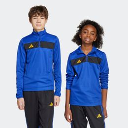 Jungen Trainingsshirt "TIRO ES Y", gelb, Gr. 140, adidas Performance, Obermaterial: 100% Polyester, Shirts, f&uuml;r Kinder, mit Rei&szlig;verschluss, ohne