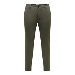 Only & Sons Only & Sons Herren ONLY & SONS Chinohose &raquo;ONSMARK SLIM GW 0209 PANT NOOS&laquo; Viskosemischung, slim fit gr&uuml;n 38, L&auml;nge 32