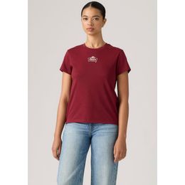 Levi's Levi's Damen T-Shirt &raquo;THE PERFECT TEE&laquo; mit Batwing-Logoprint rot S (36)