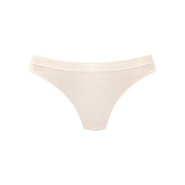 Lascana Damen Lascana String &raquo;Freya&laquo; aus Spitze in Leo-Optik mit modischem Bund, sexy Dessous rosa 44/46