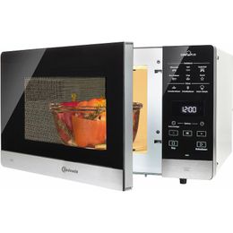 Bauknecht Mikrowelle &raquo;MW 45 SL&laquo; Grill Mit Grill, Automatikprogrammen und Crisp f&uuml;r schnelle knusprige Pizza silber Einheitsgr&ouml;&szlig;e Mikrowelle