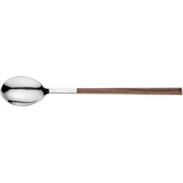 Pinti Inox PINTINOX Kaffeel&ouml;ffel &raquo;Sushi Moka&laquo; Edelstahl 18/0 mit ABS Kunststoffgriff in Holzoptik braun Edelstahl, Kunststoff 6 Stk.