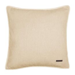 Esprit Dekokissen &raquo;Harp&laquo; aus Microvelour beige Obermaterial: 100% Polyester B/L: 38cm x 38cm, 1 Stk.