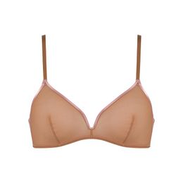 Naturana Damen B&uuml;gelloser BH beige 95, Cup C