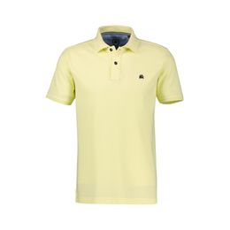 Lerros Herren Poloshirt "Poloshirt in Cool-&-Dry-Piqu&eacute;qualit&auml;t, gro&szlig;e Gr&ouml;&szlig;en", gelb, Gr. 6XL, 60% Baumwolle, 40% Polyester, Shirts