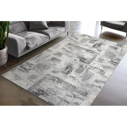 Obsession Teppich &raquo;Avantgarde 103&laquo; rechteckig 8 mm H&ouml;he modernes Design, waschbar, In- und Outdoor, Balkon, Terrasse grau Polyester B : 160cm 1 Stk., 8mm, L: 