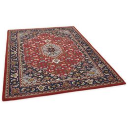 Theko Wollteppich &raquo;Royal Orient - Bidjar 9&laquo; rechteckig 14 mm H&ouml;he Obermaterial: reine Wolle, handgetuftet, Orient-Optik rot Schurwolle B : 190cm 1 Stk