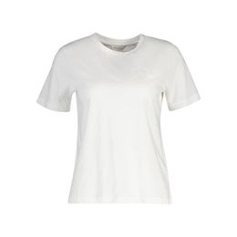 Gant Damen T-Shirt &raquo;REGULAR TONAL GRAPHIC T-SHIRT&laquo; Regular fit mit Rundhalsausschnitt wei&szlig; XL