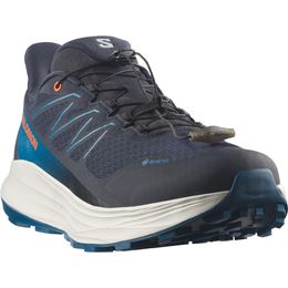 Salomon Herren Trailrunningschuh "ALPHARIDE 2 GORE-TEX", Gr. 48, blau, Synthetik, Textil, Schuhe, wasserdicht
