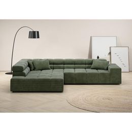 Home Affaire Ecksofa &raquo;Ancona, Ecksofa, incl. Kopfteilverstellung, Breite 319 cm, L-Form&laquo; wahlweise motorische Sitztiefenverstellung, auch in Cord + 