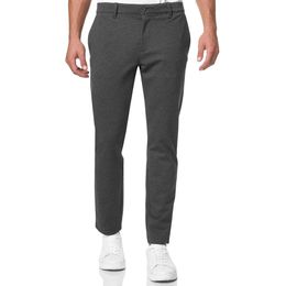 INDICODE Herren Anzughose "INRoedekro", grau, Gr. 28, unifarben, Web, Obermaterial: 65% Polyester, 35% Baumwolle, Hosen, gepflegter Look mit gerade