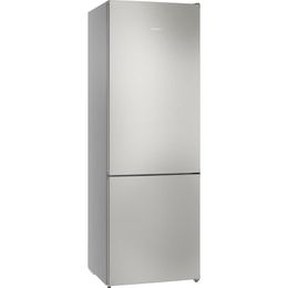 Siemens K&uuml;hl-/Gefrierkombination iQ300 &raquo;KG49NVICG&laquo; 203 cm hoch 70 cm breit hyperFresh System f&uuml;r frisches Obst und Gem&uuml;se sowie Total noFrost silber 