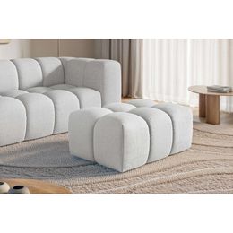 homsy by Ana Johnson Polsterhocker &raquo;BOUBELLE Sitzhocker mit Steppung, Bubble-Optik, Ma&szlig;e B/T/H: 97/67/42cm&laquo; erstklassige Verarbeitung, hoher 