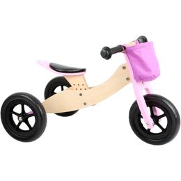 Small Foot Laufrad &raquo;und Dreirad Maxi, rosi&laquo; rosa Einheitsgr&ouml;&szlig;e
