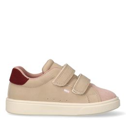 Tommy Hilfiger M&auml;dchen Sneaker Freizeitschuh, Halbschuh, Klettschuh mit Kontrastbesatz 25