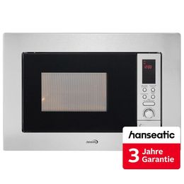 Hanseatic Einbau-Mikrowelle &raquo;AB820BVX-S0EE&laquo; Mikrowelle 1250 W inkl. 3 Jahre Herstellergarantie silber Einheitsgr&ouml;&szlig;e Einbau-Mikrowelle