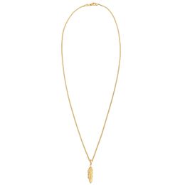 Elli Necklace 'Feder' female size 55 Gold