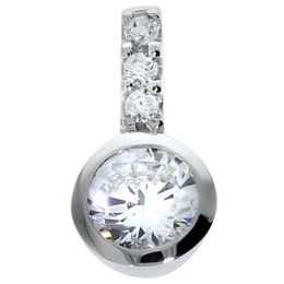 Firetti Damen Kettenanh&auml;nger &raquo;Schmuck Geschenk Silber 925 Halsschmuck Anh&auml;nger f&uuml;r Halskette&laquo; mit Zirkonia (synth.) bunt Silber 925 (Sterlingsilber), 