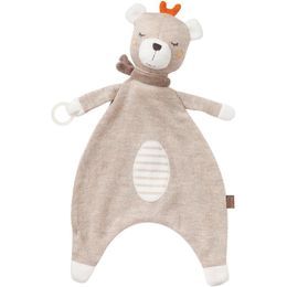 babyFEHN Kuscheltuch &raquo;Schmusetuch Teddy&laquo; mit Schnuller-Befestigung braun Einheitsgr&ouml;&szlig;e Kuscheltuch