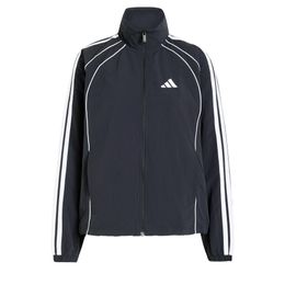 adidas Sportswear Training Jacket 'Iconic' female size XXXL Black / White