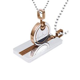 Firetti Damen Schmuckset &raquo;Multipack Schmuck Geschenk Halsketten LIEBE&laquo; (Set, 4 Stk. tlg.) 2 Ketten mit Anh&auml;nger rosa Einheitsgr&ouml;&szlig;e