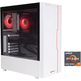 Captiva Gaming-PC-Komplettsystem &raquo;Advanced Gaming R94-788 TFT Bundle&laquo; 60,5 &prime;&prime; AMD Ryzen 5 Nvidia 16 GB RAM 1.000 GB SSD wei&szlig; Windows 11 Home 64-bit