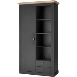 OTTO home Garderobenschrank &raquo;Westminster, Schrank im Landhausstil, Hochschrank, Schuhschrank&laquo; Metallgriffe, viel Stauraum, in 2 Farben erh&auml;ltlich, 203