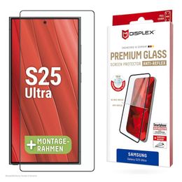 Displex Displayschutzglas &raquo;Premium Glass Anti-Reflex Screen Protection&laquo; f&uuml;r Samsung Galaxy S25 Ultra Displayschutzfolie, Schutzfolie, Bildschirmschutz, kratz-