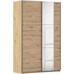 Rauch Schwebet&uuml;renschrank &raquo;Kleiderschrank Dreht&uuml;renschrank Schrank Garderobe KRONACH&laquo; in 3 Ausstattungen BASIC/CLASSIC/PREMIUM, Breiten 131/175/218/