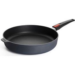 WOLL MADE IN GERMANY Servierpfanne &raquo;DiamondLite&laquo; Aluminiumguss 1 Stk. tlg. von Hand gegossen, &Oslash; 32 cm, Induktion, Made in Germany schwarz &Oslash; 32cm + 