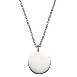 Firetti Herren Kette mit Anh&auml;nger &raquo;Schmuck Geschenk Halskette mit deinem Namen&laquo; silber Edelstahl, L: 45