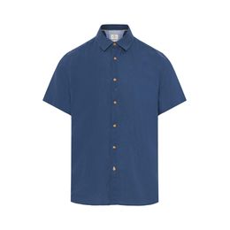 Funky Buddha Hemd Herren Gr&ouml;&szlig;e L blau