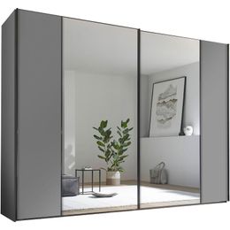 STAUD Schwebet&uuml;renschrank &raquo;Sonett 120 G, Made in Germany&laquo; mit vier verschiedenen Ausstattungsvarianten grau Holzwerkstoff Hellgrau, B/H/T: 270cm x 